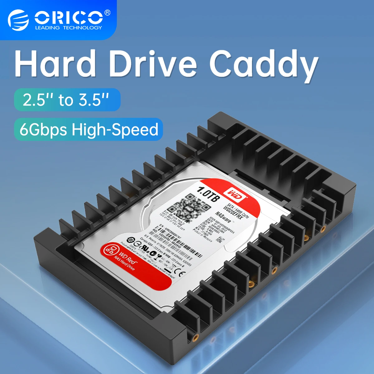 Orico 2.5 To 3.5 Inch Hard Drive Caddy Support Sata 3.0 Support 7 / 9.5 ...
