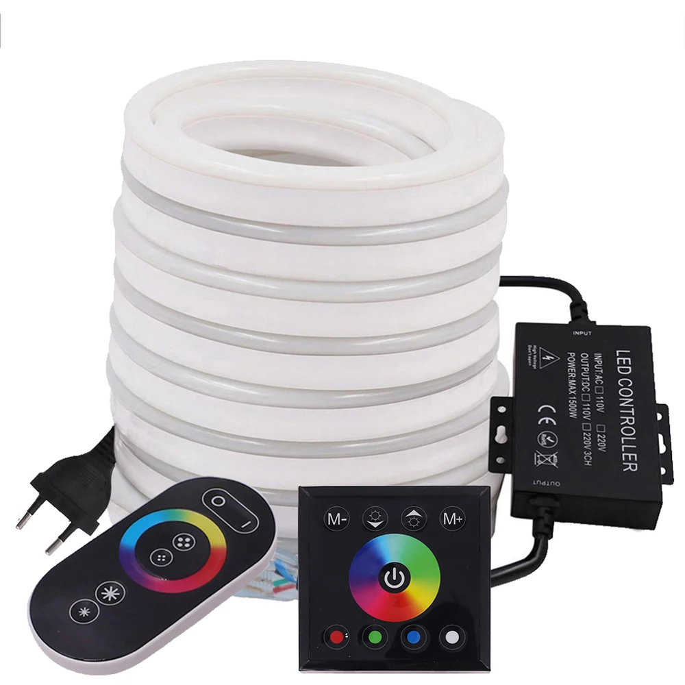 Flex-vel-LED-Neon-Light-Strip-Fita-RGB-Full-Touch-Controle-WiFi-Imperme ...
