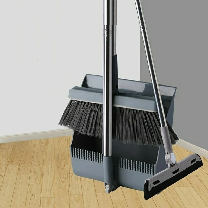 Brooms-Sets-Folding-Dustpan-Cleaning-Tools-Squeeze-Courtyard-Toliet ...