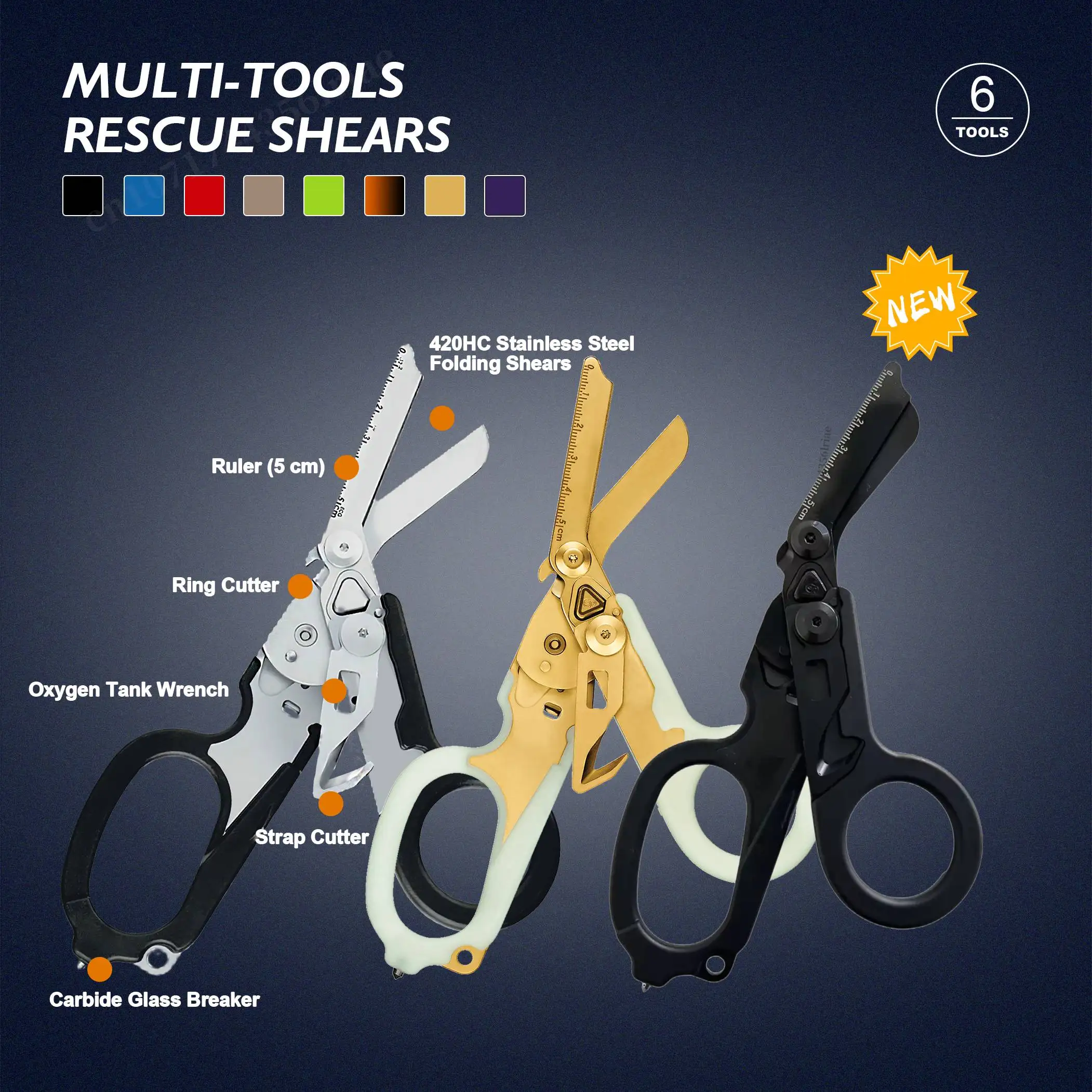 Multifunction-Mini-Portable-Emergency-Raptors-Shears-Tactical-Folding ...