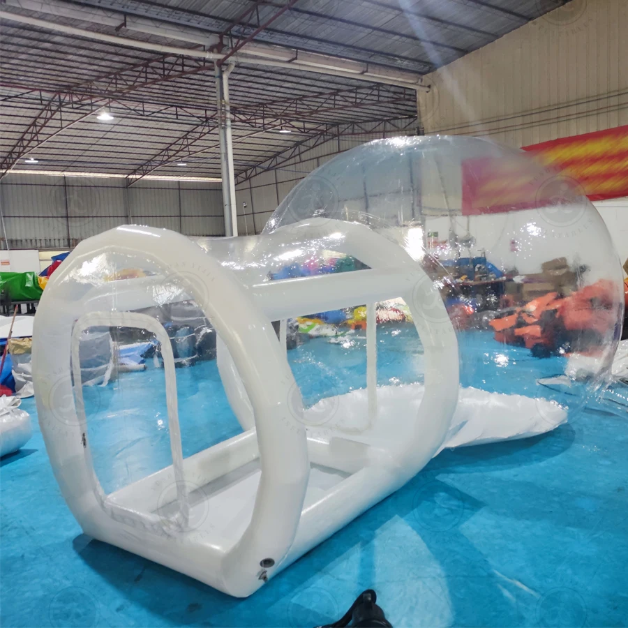 3m Kids Party Balloons Fun House Giant Clear Inflatable Crystal Igloo ...