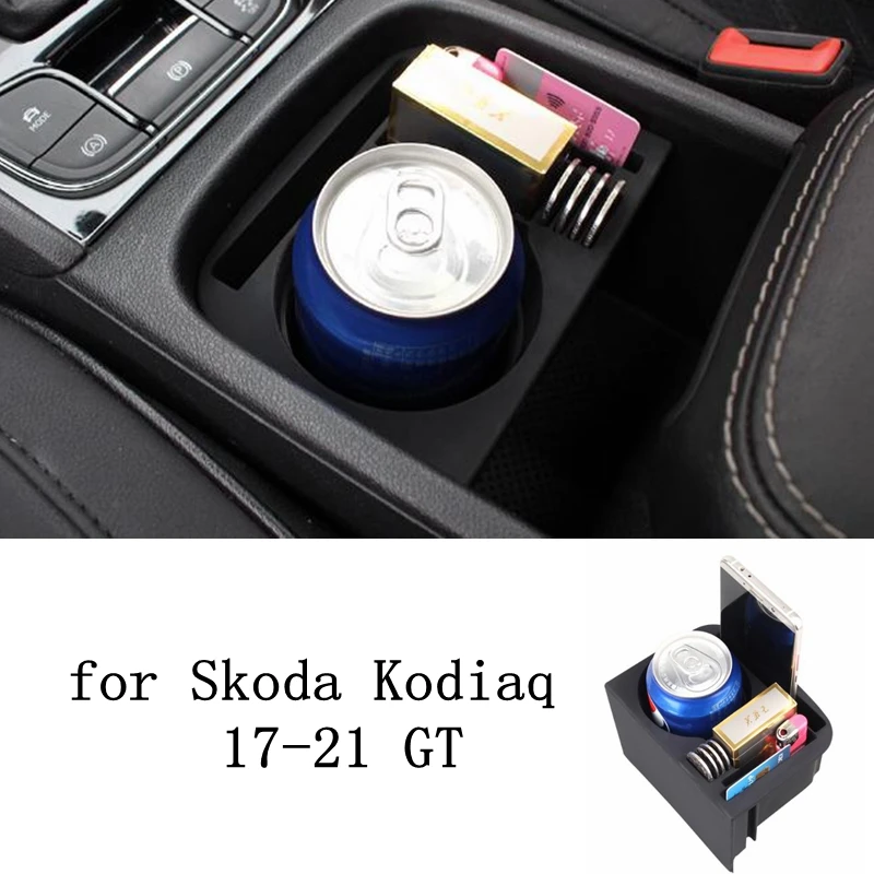Car-central-storage-box-cup-holder-for-Skoda-Kodiaq-GT-2016-2017-2018 ...