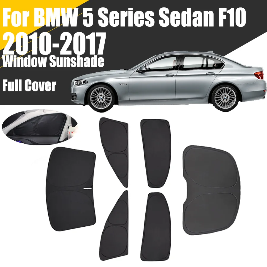 Custom-Full-Cover-Car-Window-Sunshade-For-BMW-5-Series-Sedan-F10-2010 ...