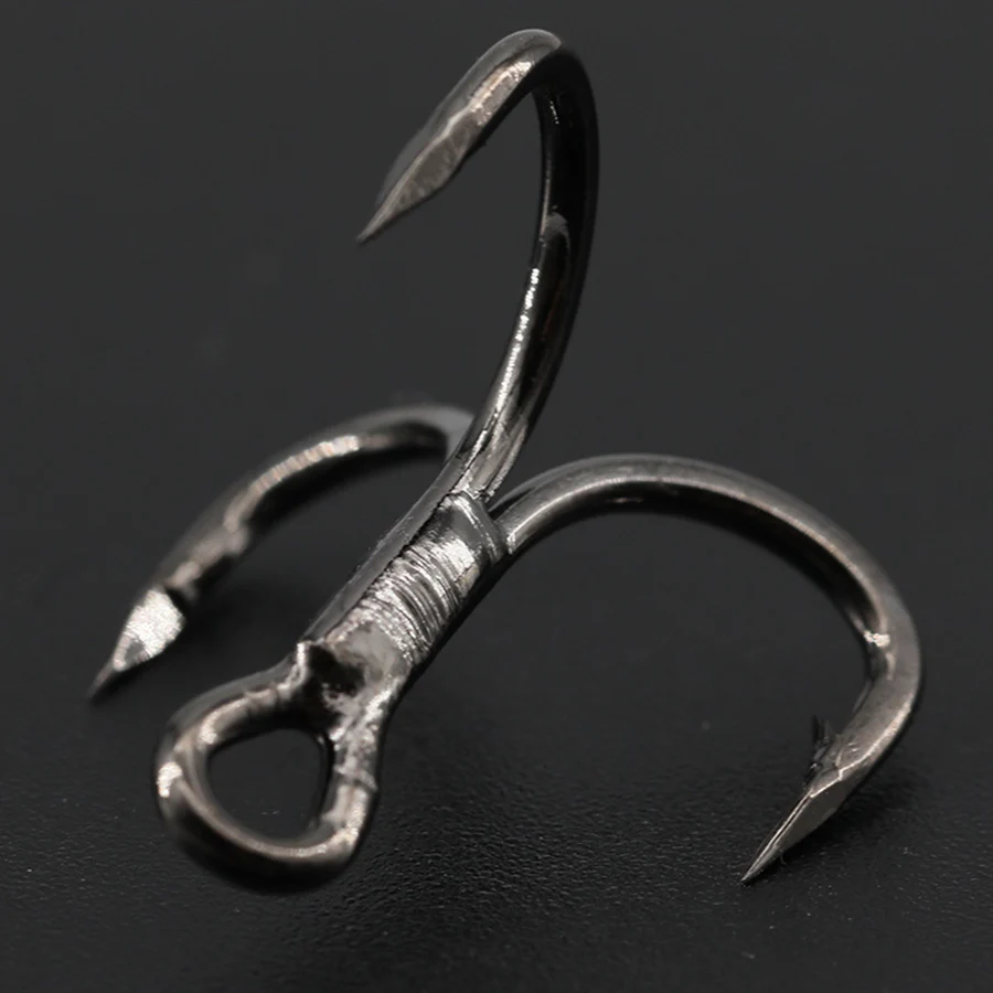 Treble-Fishing-Hook-6X-Strong-High-Carbon-Steel-Barbed-Hooks-Fishing ...