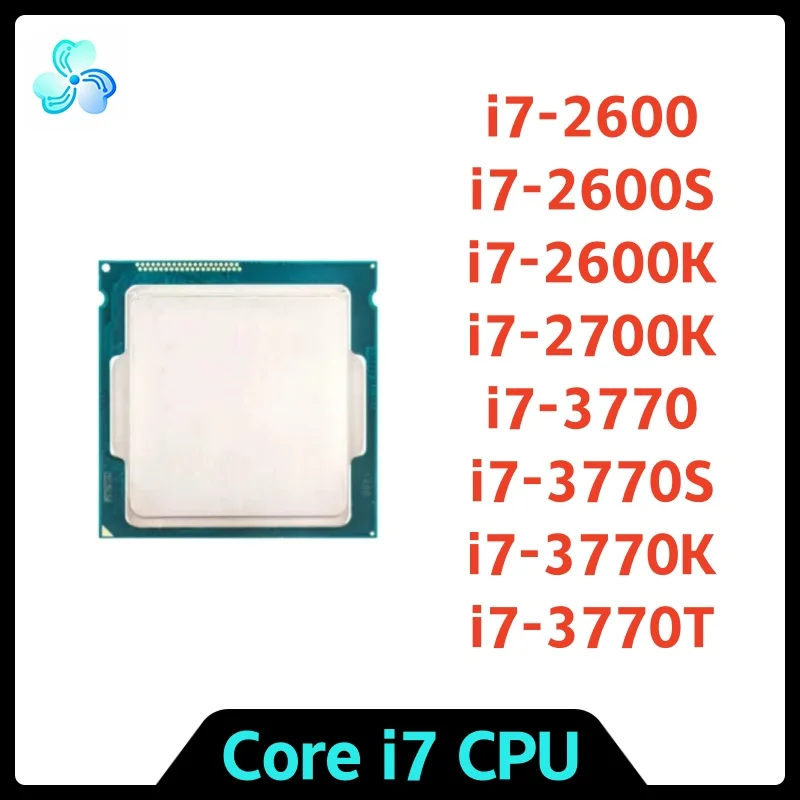 Processador Core i7 CPU i7-2600 i7-2600S i7-2600K i7-2700K i7-3770 i7 ...