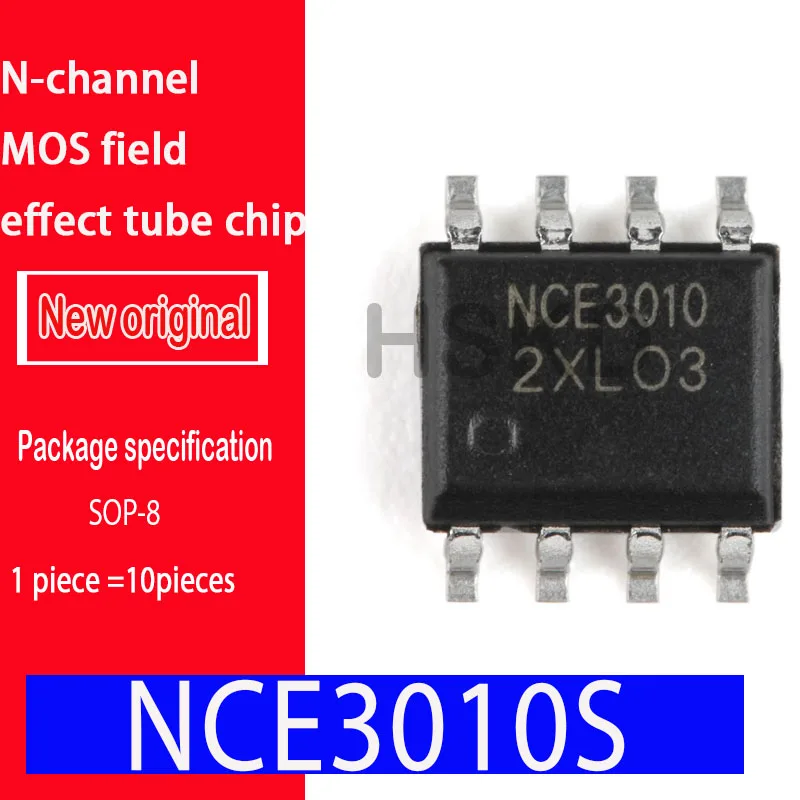 10PCS-100-New-original-spot-NCE3010S-NCE3010-SOP8-30V-10A-N-channel-MOS ...