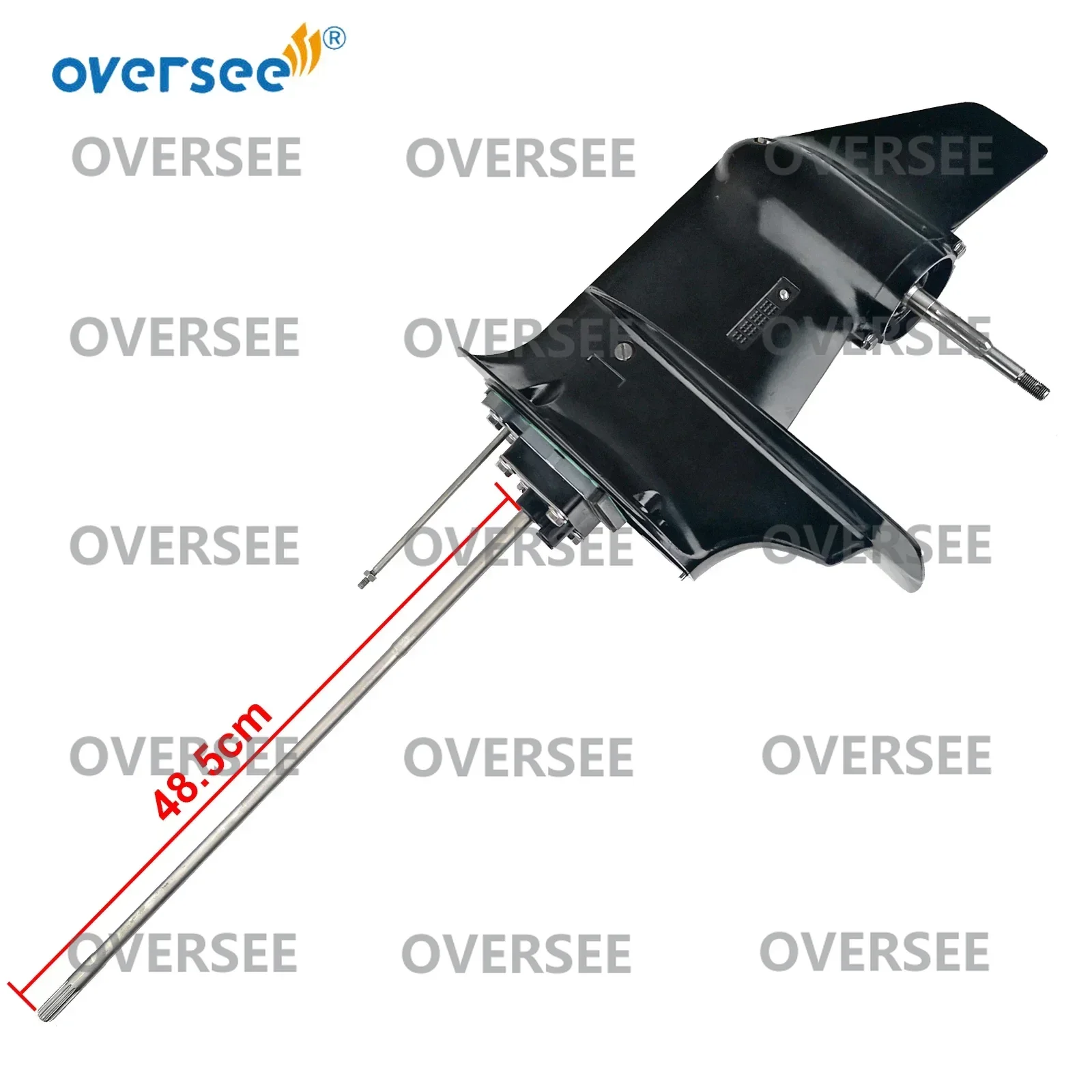 66M-45300-11-4D Long Lower Unit Assy For Yamaha 9.9HP 15HP 2/4 Stroke ...