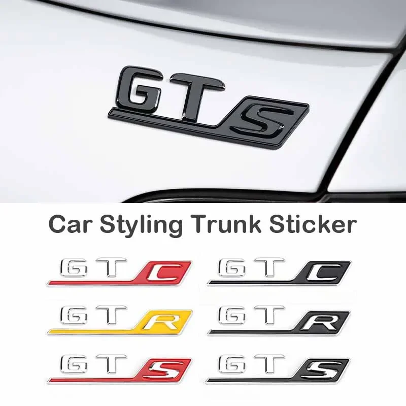 GTR-GTS-GTC-3D-ABS-Letter-Rear-Trunk-Decal-Emblem-Badge-Sticker-For ...