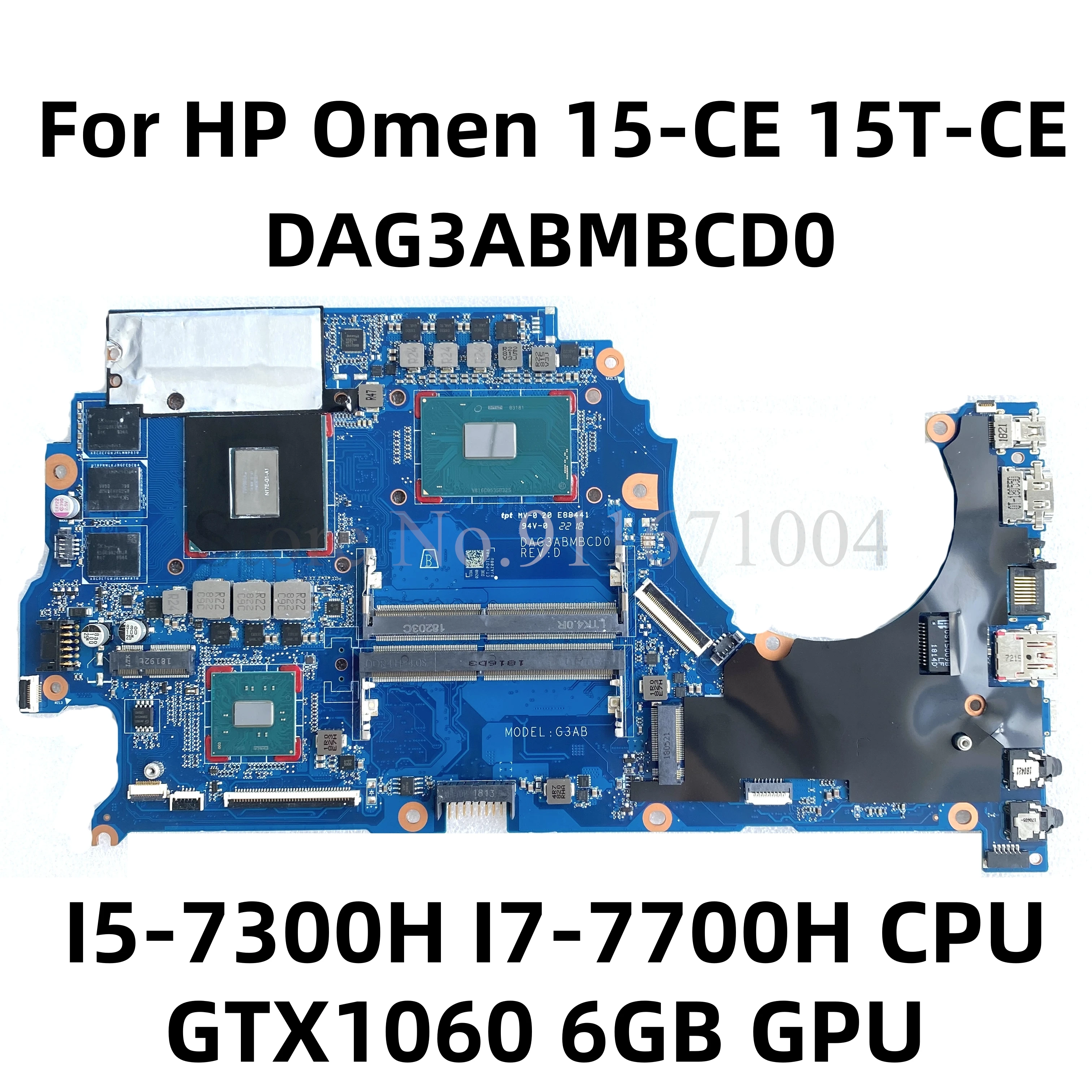 937751-601-929486-601-For-HP-Omen-15-CE-15T-CE-Laptop-Motherboard-I5 ...