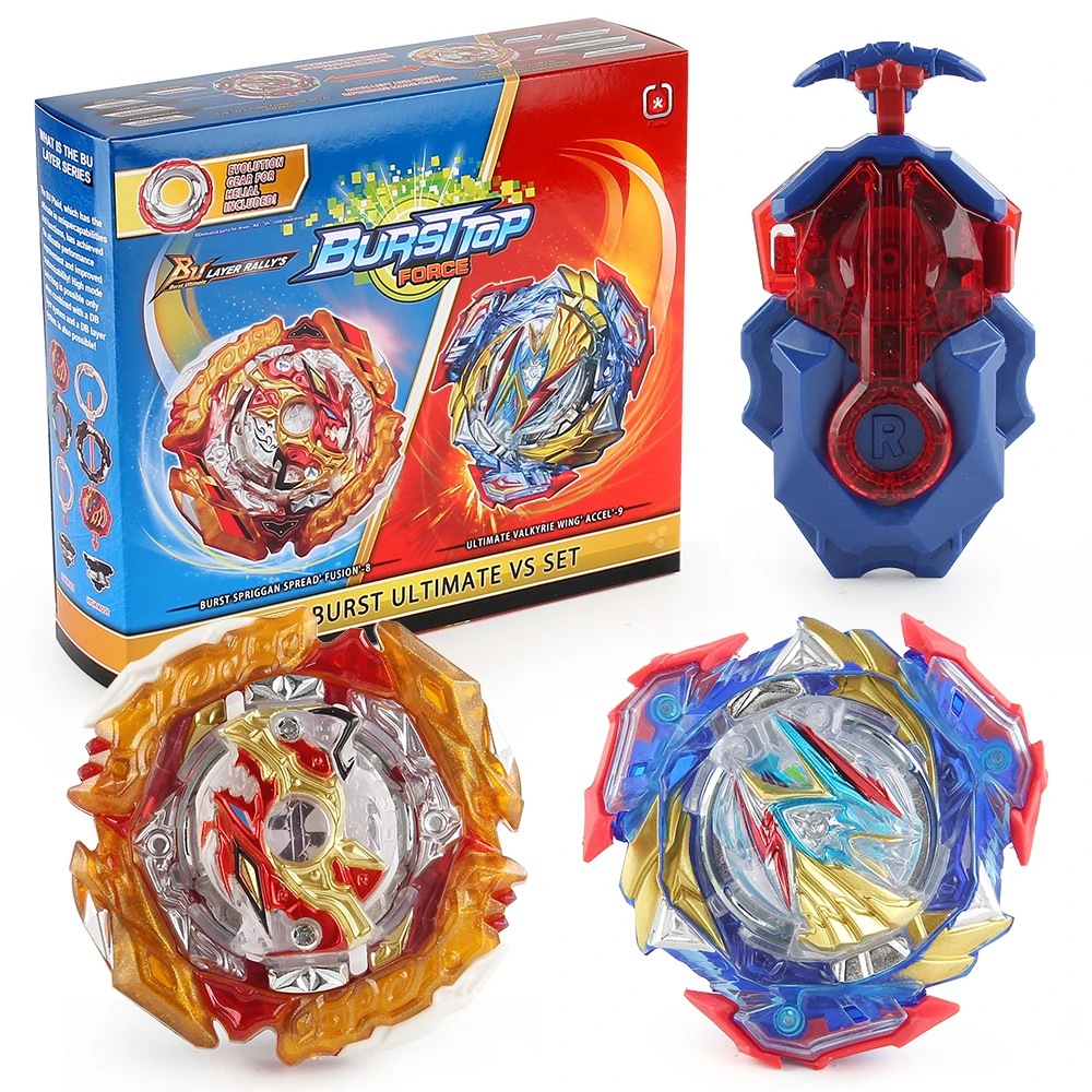 Beyblade Burst Spriggan e Ultimate Valkryrie VS Set, Bey Gyro Spinning ...