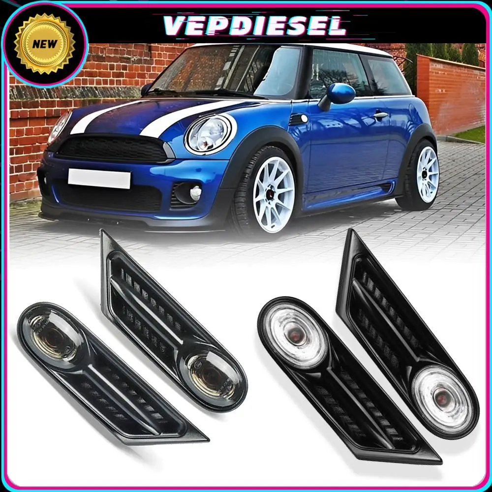 LED-Side-Marker-Light-Turn-Signal-Blinker-Lamp-Side-Repeater-Lights-For ...