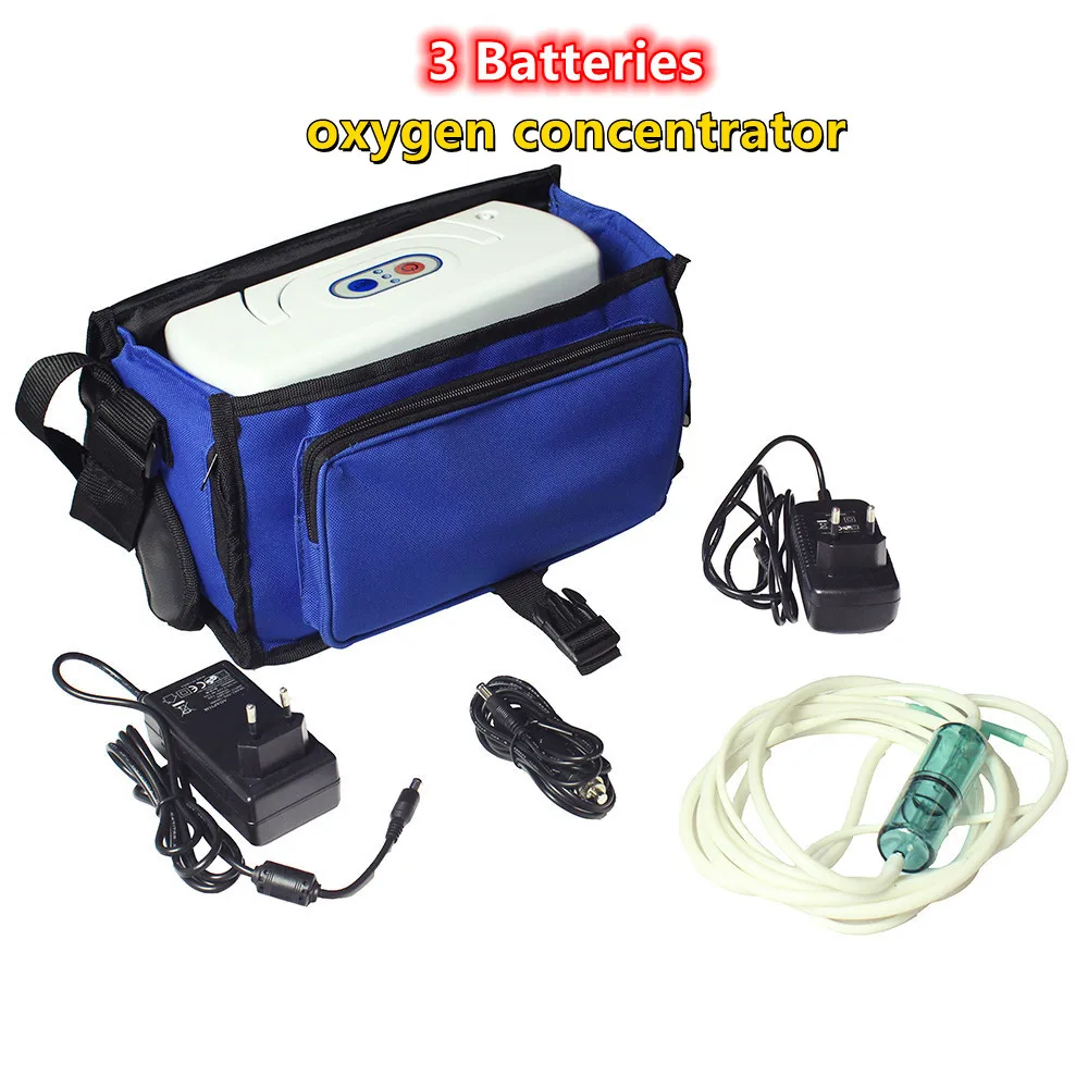 3-Batteries-Portable-Oxygen-Concentrator-Car-Oxygen-Machine-Oxygen ...