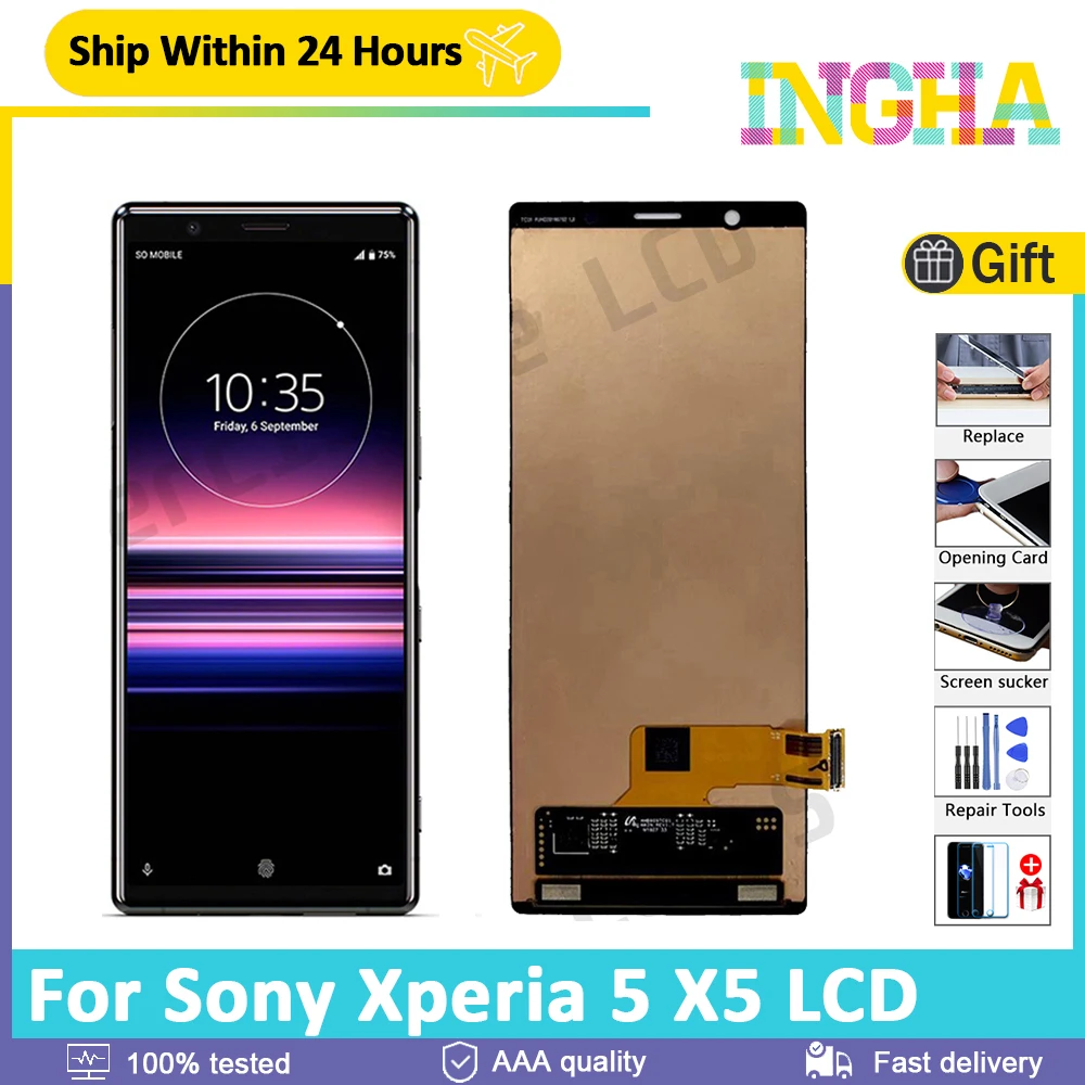 6.1"original Lcd For Sony Xperia 5 X5 Lcd Display Touch Screen ...