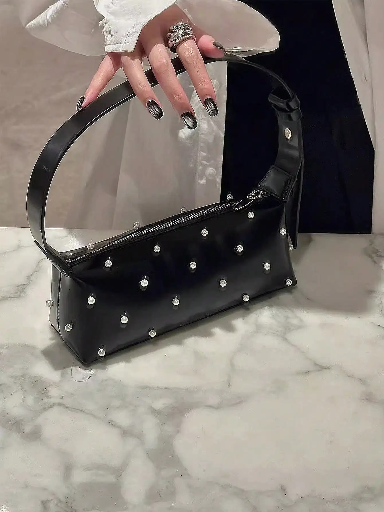 2024-new-high-end-texture-law-stick-underarm-bag-niche-spicy-girl ...