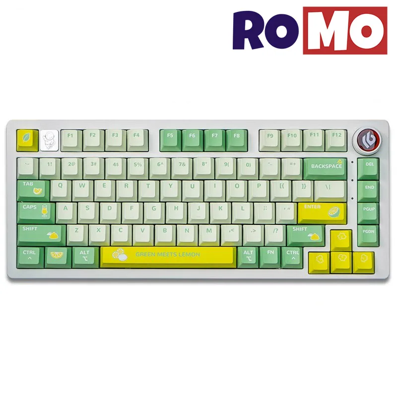 Leobog Hi75 mechanical keyboard kit dedicated 81 key keycaps PBT ...