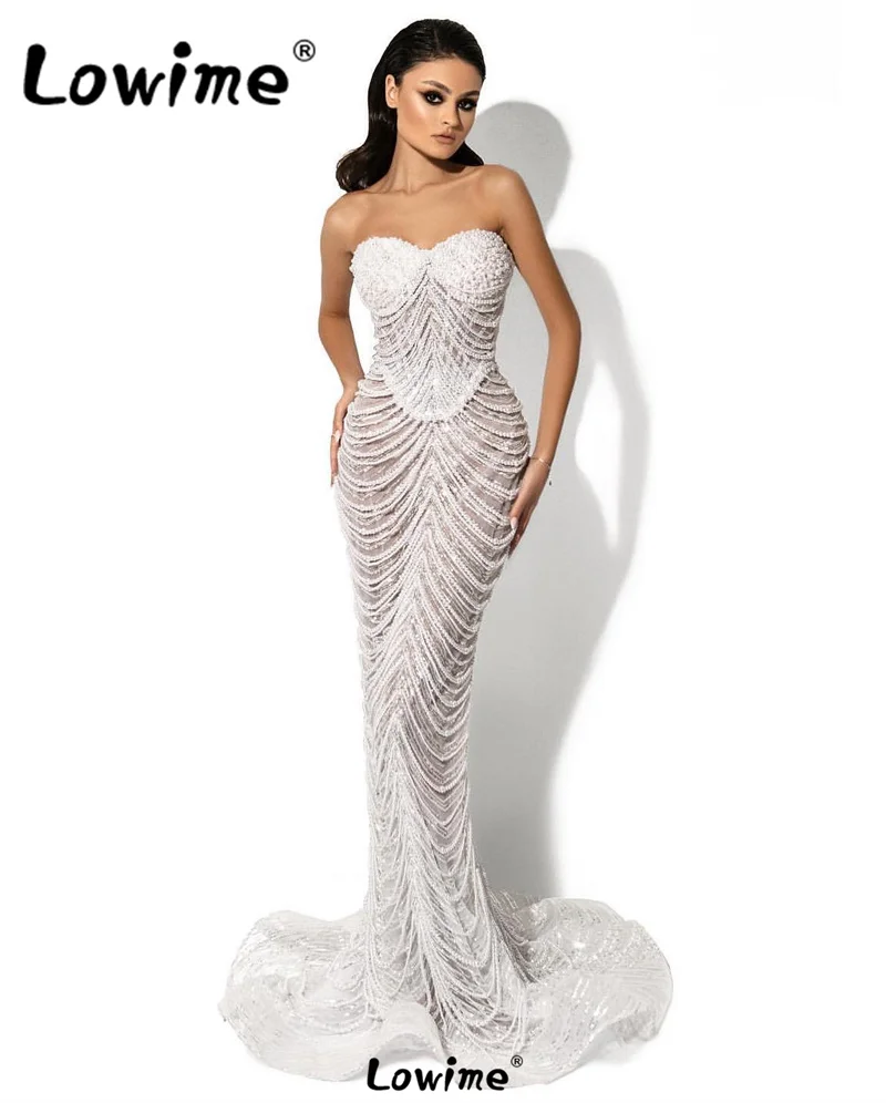 Lowime-Full-Pearl-Tassel-Elegant-Evening-Dress-Haute-Couture-Mermaid ...