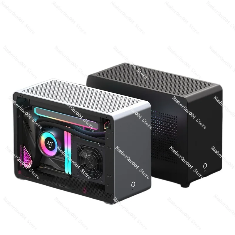 G1 Pro Aluminum ITX Case - A4 SFX PSU, 240mm Radiator Support, Full ...