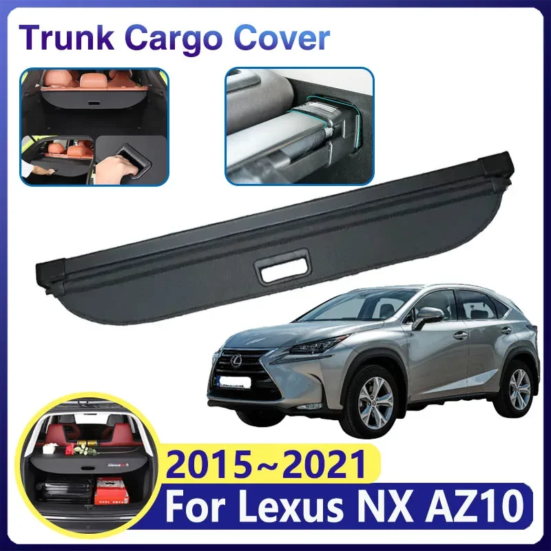 Car-Trunk-Curtain-for-Lexus-NX-AX10-300-300h-200t-200-2015-2021-Tray ...