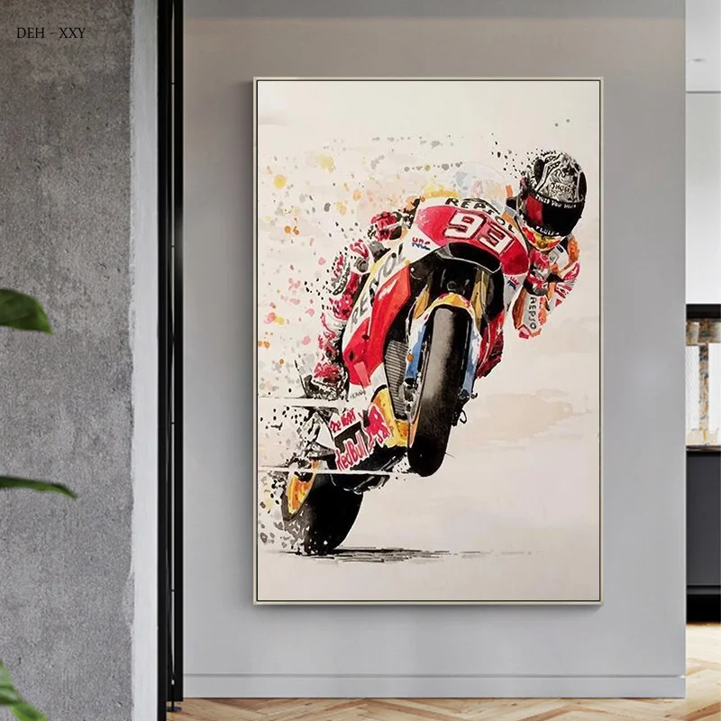 Motorcycle Graffiti Art