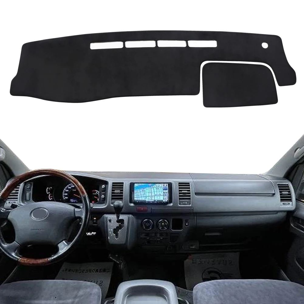 Car Dashboard Mat for Toyota Hiace 200 Sunshade Protective Carpet Dash ...