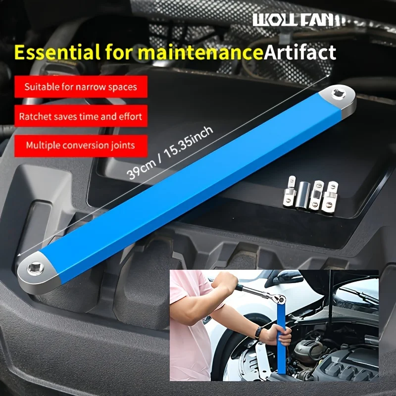 Multifunctional Extension Wrench Ratchet Extension Wrench 2 in 1 ...