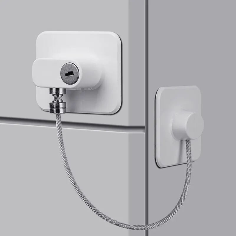 Baby-Child-Safety-Lock-Window-Refrigerator-Opening-Security-Cable-Door ...