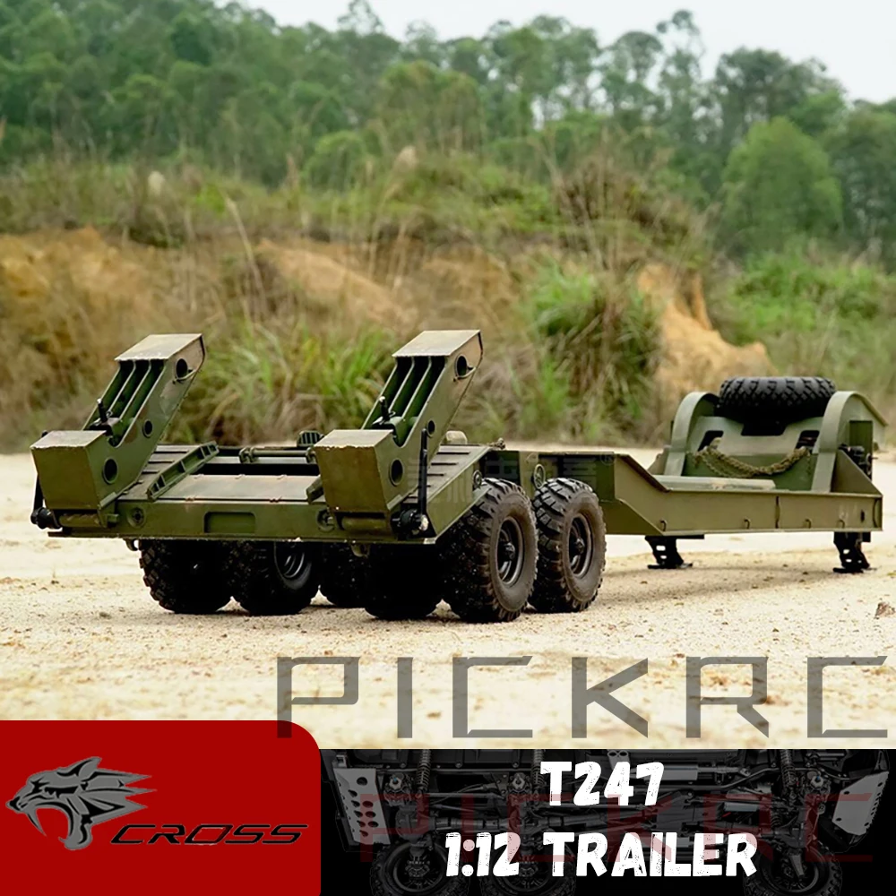 Crossrc Bc8 Hg Tractor Military Truck Electric Remote Control Rc Tail ...