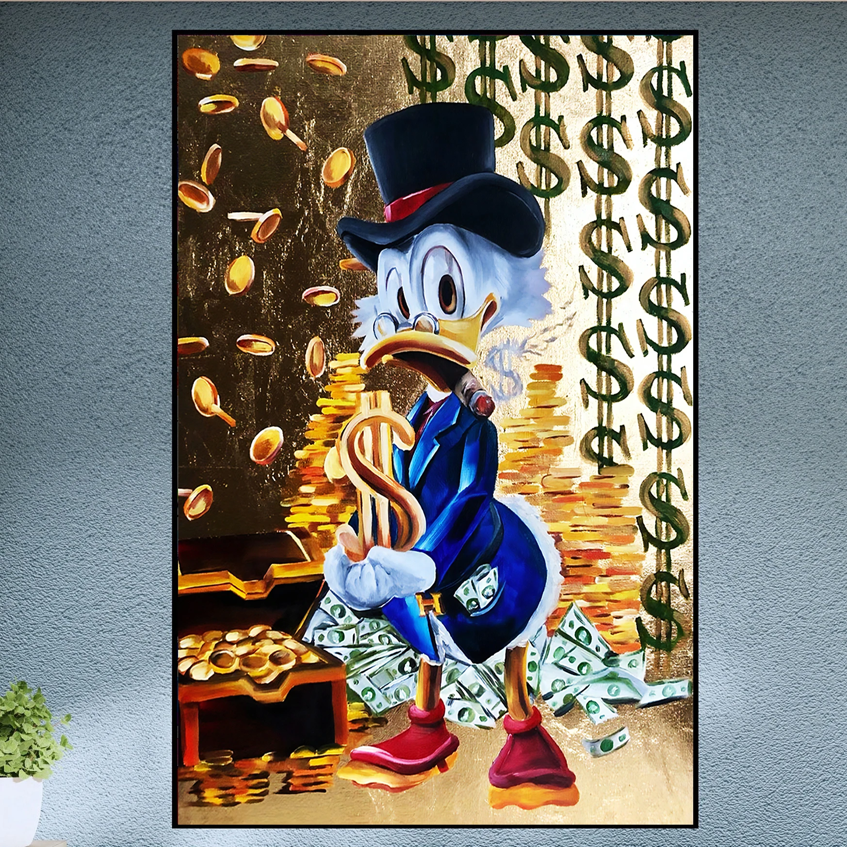 Rich Duck Wallpaper: The Ultimate Guide to Disney Graffiti Donald Duck ...