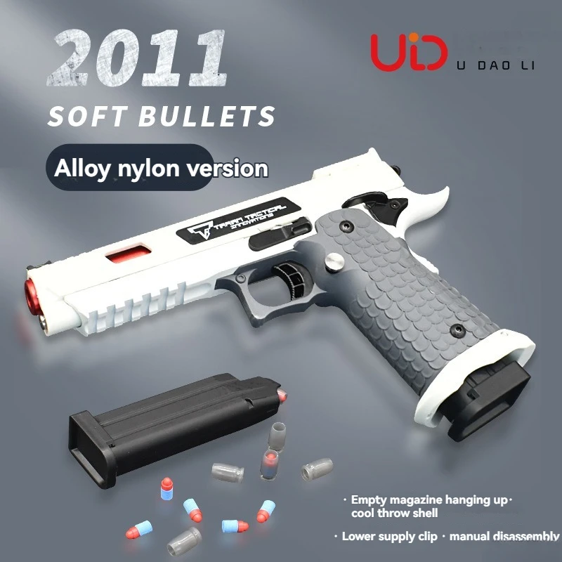 Alloy-Nylon-UDL2011-Soft-Bullet-Shell-Ejecting-Toy-Gun-Pistol-Manual ...