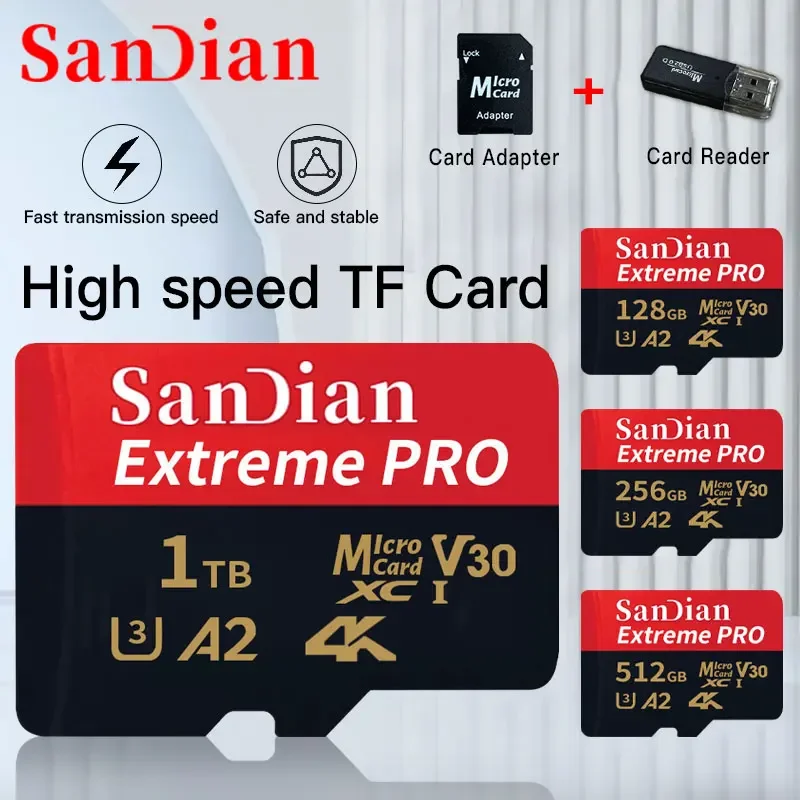 100-Original-1TB-Memory-Card-High-Speed-Mini-SD-Card-128GB-micro-512GB ...