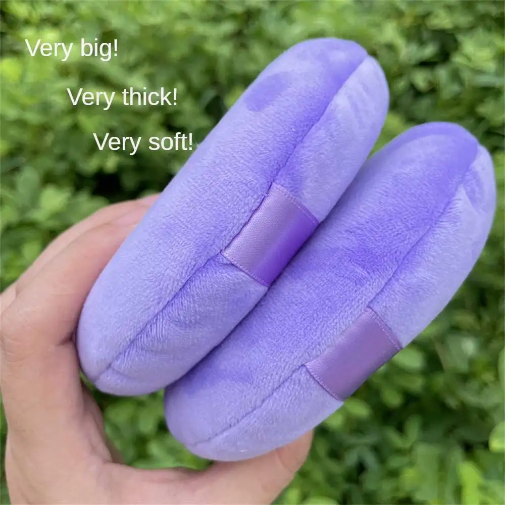 Large Puff Talcum Powder Puffs Loose Powder Makeup Puff Soft Velvet ...