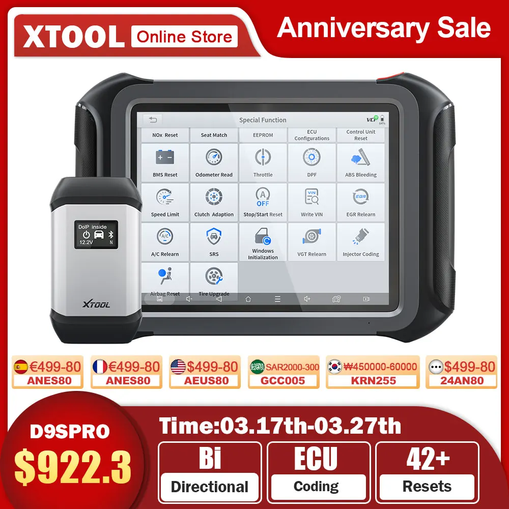 XTOOL-D9S-Pro-All-System-Diagnostic-Tool-Topology-Map-ECU-Coding ...