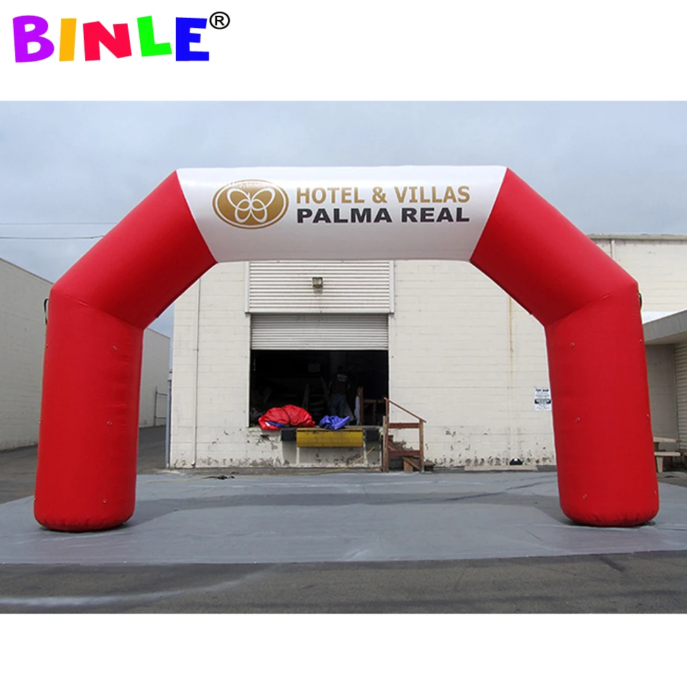 Good Quality Promotion Square Red Advertising Inflatable Arch Blowup ...