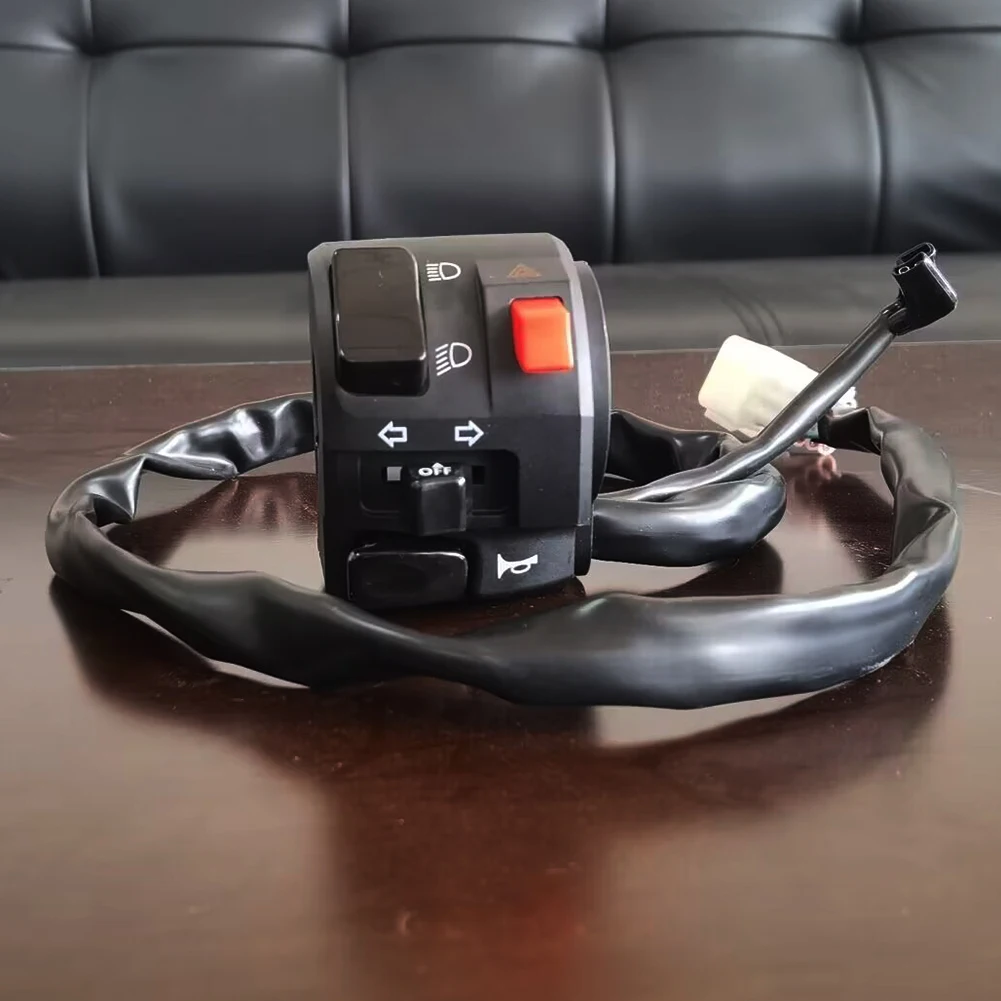 22mm Motorcycle Handle Control Horn Button Four Start Horn Off Switch ...