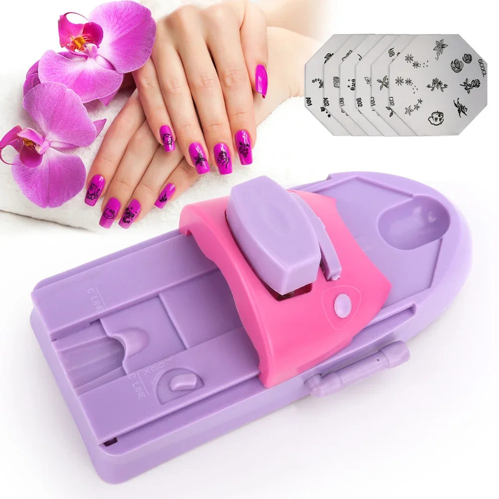 DIY-Portable-Nail-Printer-Art-Stamping-Tool-Nail-Polish-Decoration ...
