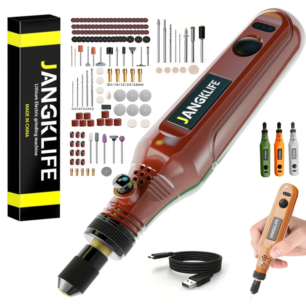 JANGKLIFE-USB-Cordless-Rotary-Tool-Kit-Woodworking-Engraving-Pen-DIY-For-Jewelry-Metal-Glass ...