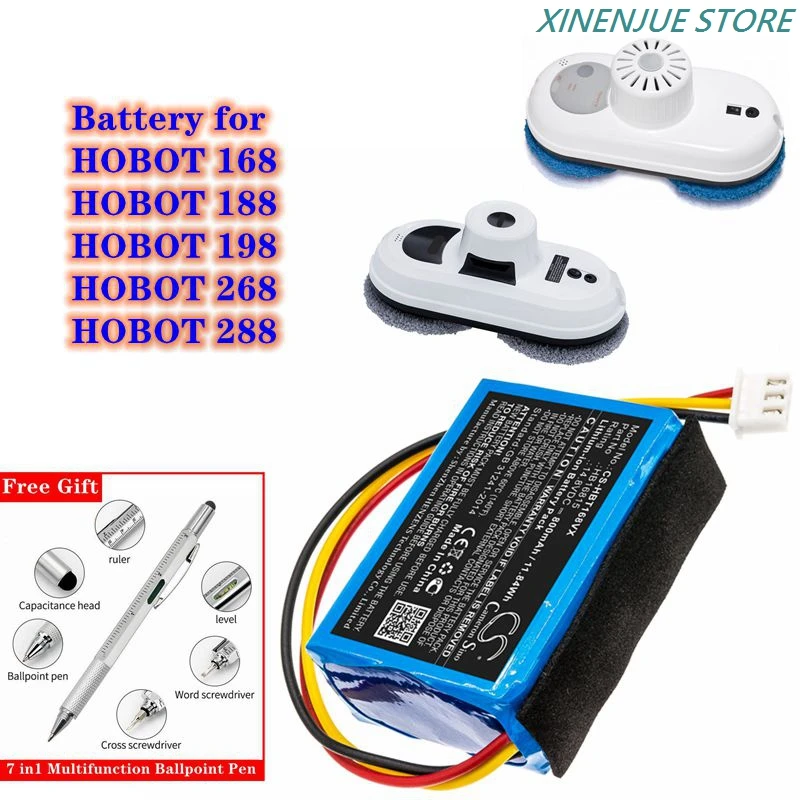 Window-Cleaning-Robot-Battery-14-8V-800mAh-HB16815-for-HOBOT-168-188 ...