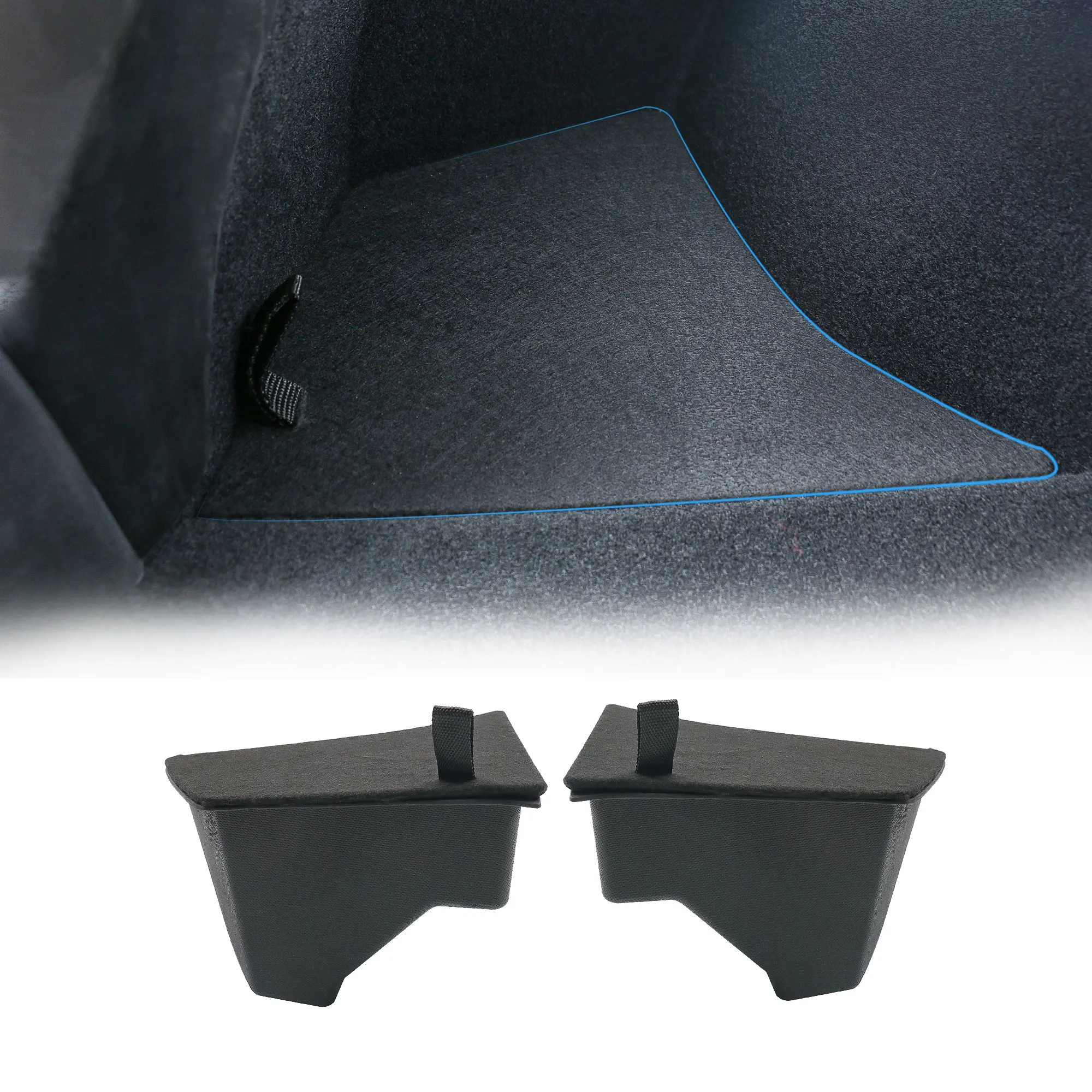 For-2024-Tesla-Model-3-Highland-Trunk-Organizer-Car-Rear-Trunk-Side ...