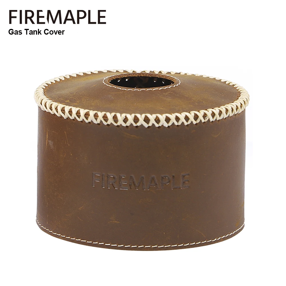Leather Camping Canister Cover | Cowhide Camping Canister Cover - Fire ...