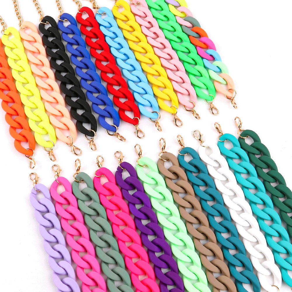 Bracelet Fashion Jewelry 2022 Women | Colorful Chain Woman Bracelet ...