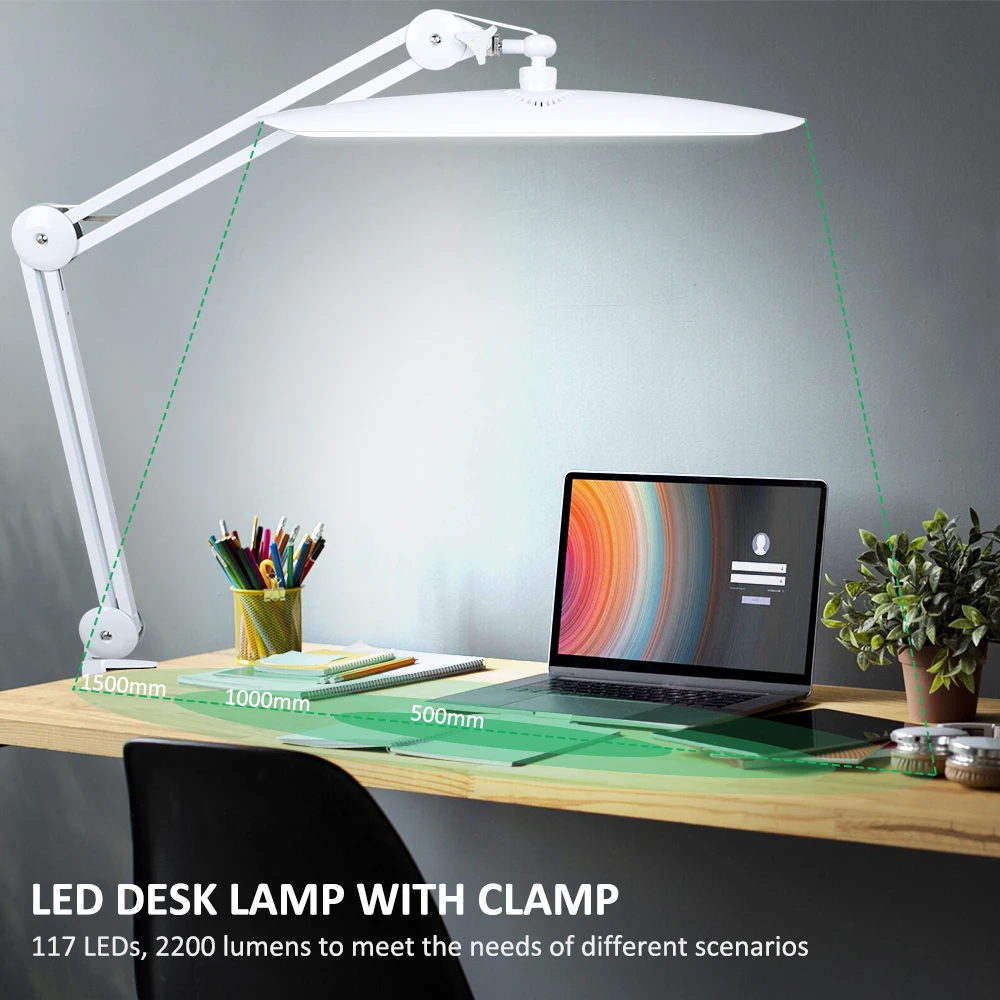 2-200-Lumens-LED-Task-Lamp-Super-Bright-Desk-Lamp-117-Pcs-SMD-LED-4 ...