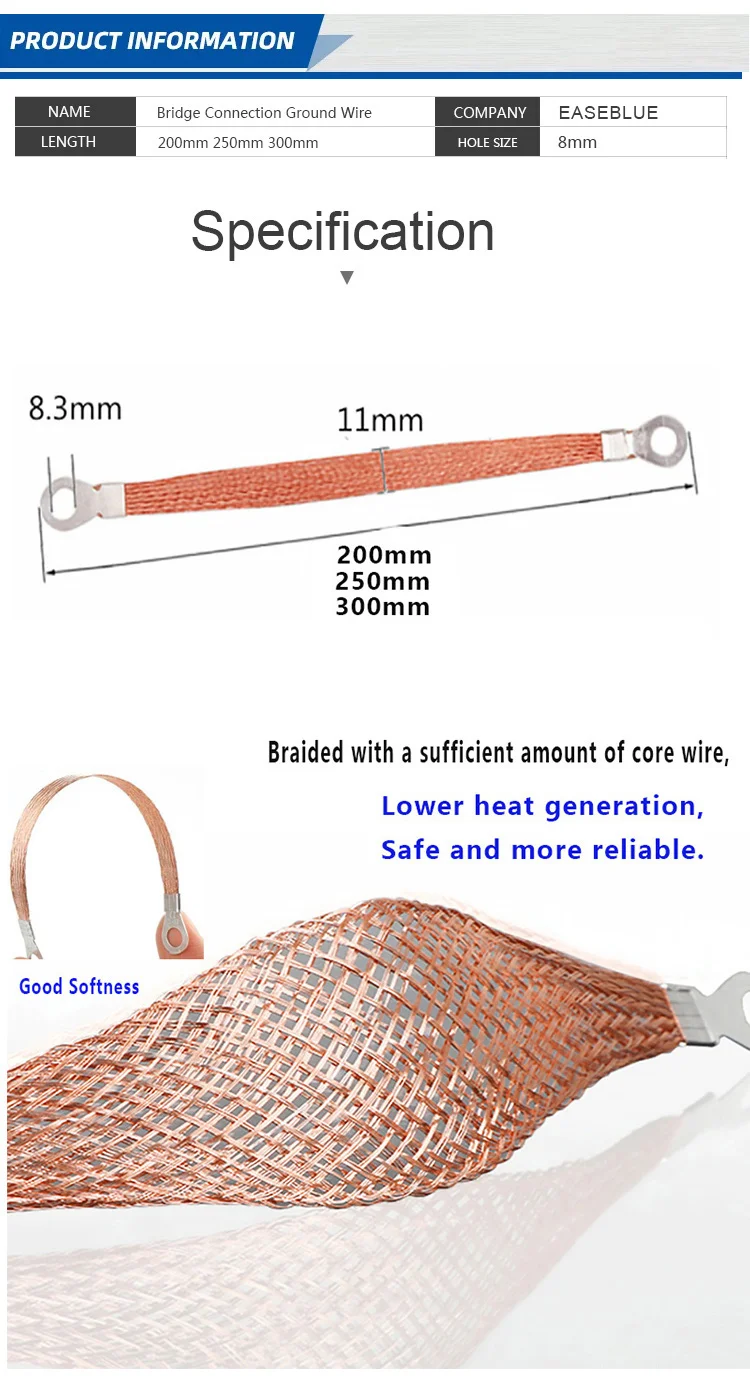 Câble-fil,Boîte électrique en aluminium plaqué cuivre, 50 pièces ...