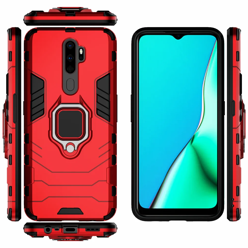 Phone Holder Finger Ring Case For OPPO A5 2020 A9 2020 A11X Magnetic ...