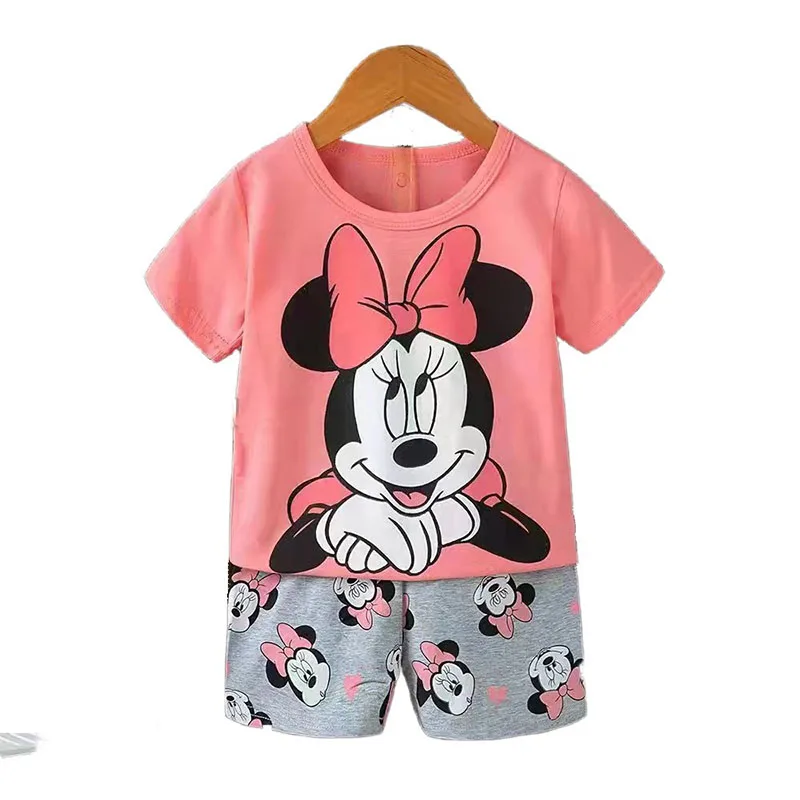 Cute Baby Girl Clothes Minnie Newborn Girl Infant Summer Children ...