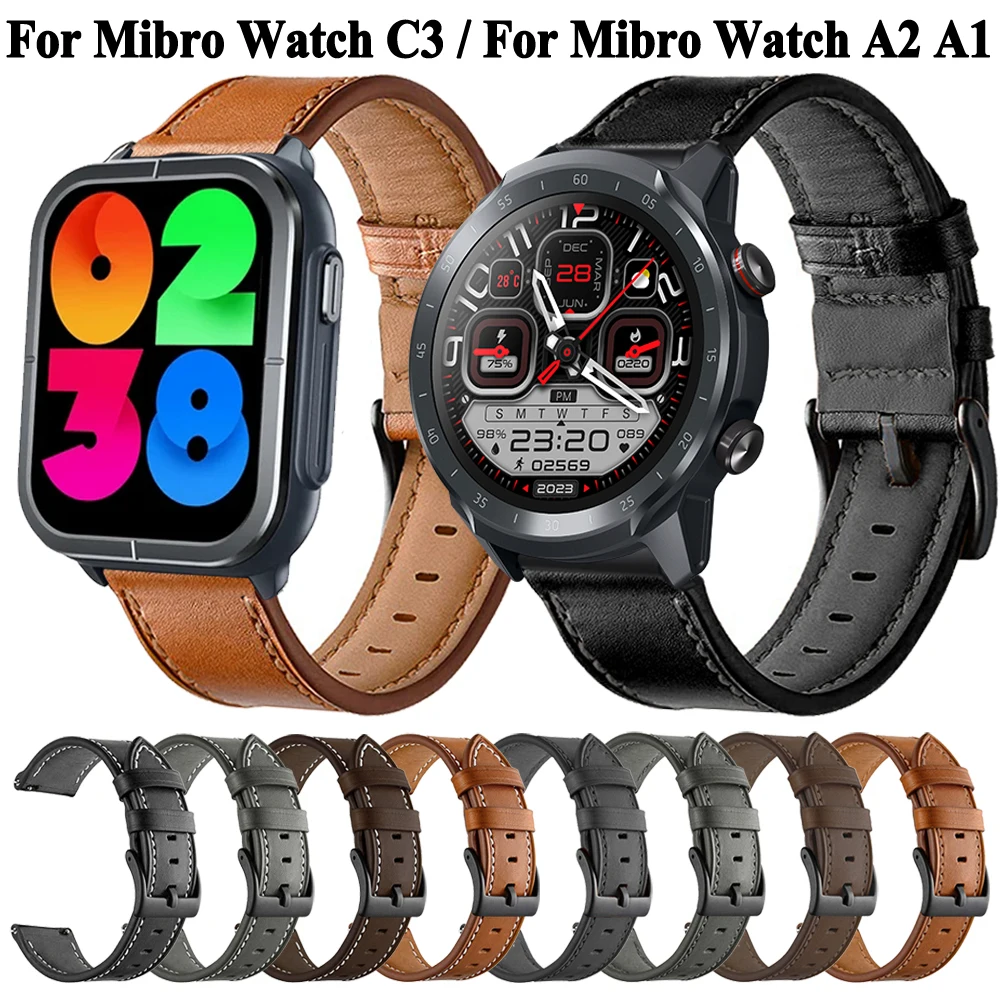 22mm Replacement Watch Strap Band For Mibro Watch C3 A2 A1 X1 Lite2 ...