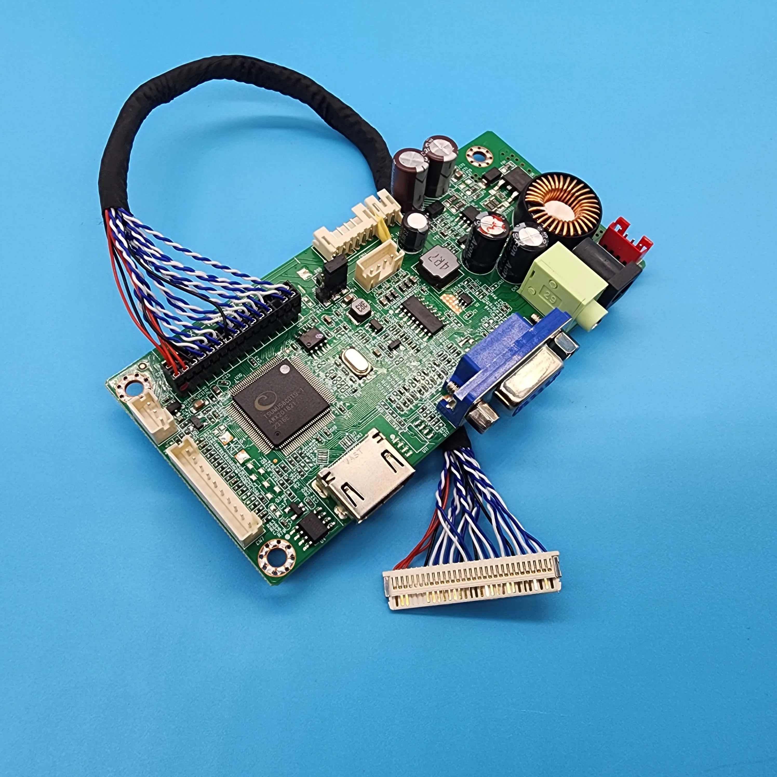 For-17-27inch-LCD-Screen-Drive-Board-HDMI-VGA-To-LVDS-Control ...