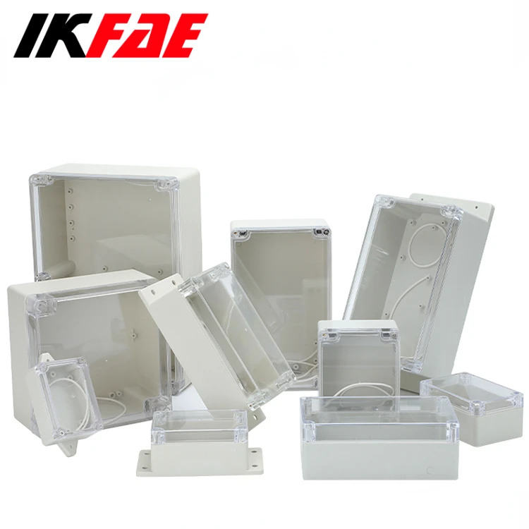 Transparent-Waterproof-Box-IP65-Power-DIY-Wiring-Boxs-ABS-Plastic ...