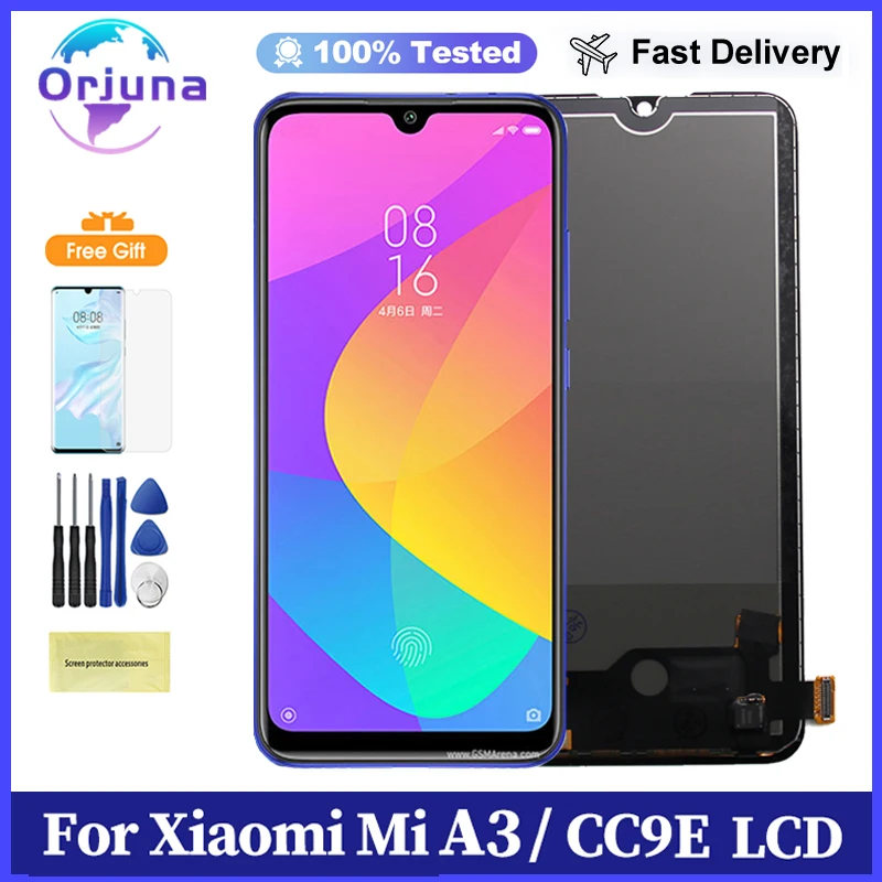 Amoled-lcd-touch-screen-para-xiaomi-mi-a3-cc9e-pe-a-de-reposi-o ...