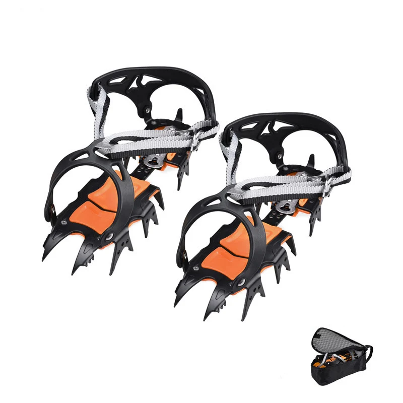 Outdoor-Stainless-Steel-Ice-Claws-Snow-Resistant-Shoe-Studs-Crampon-Ice ...