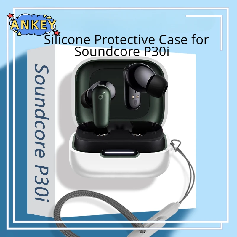 for Anker Soundcore P30i Case Earphone Protective Cover Anti-fall Soft ...